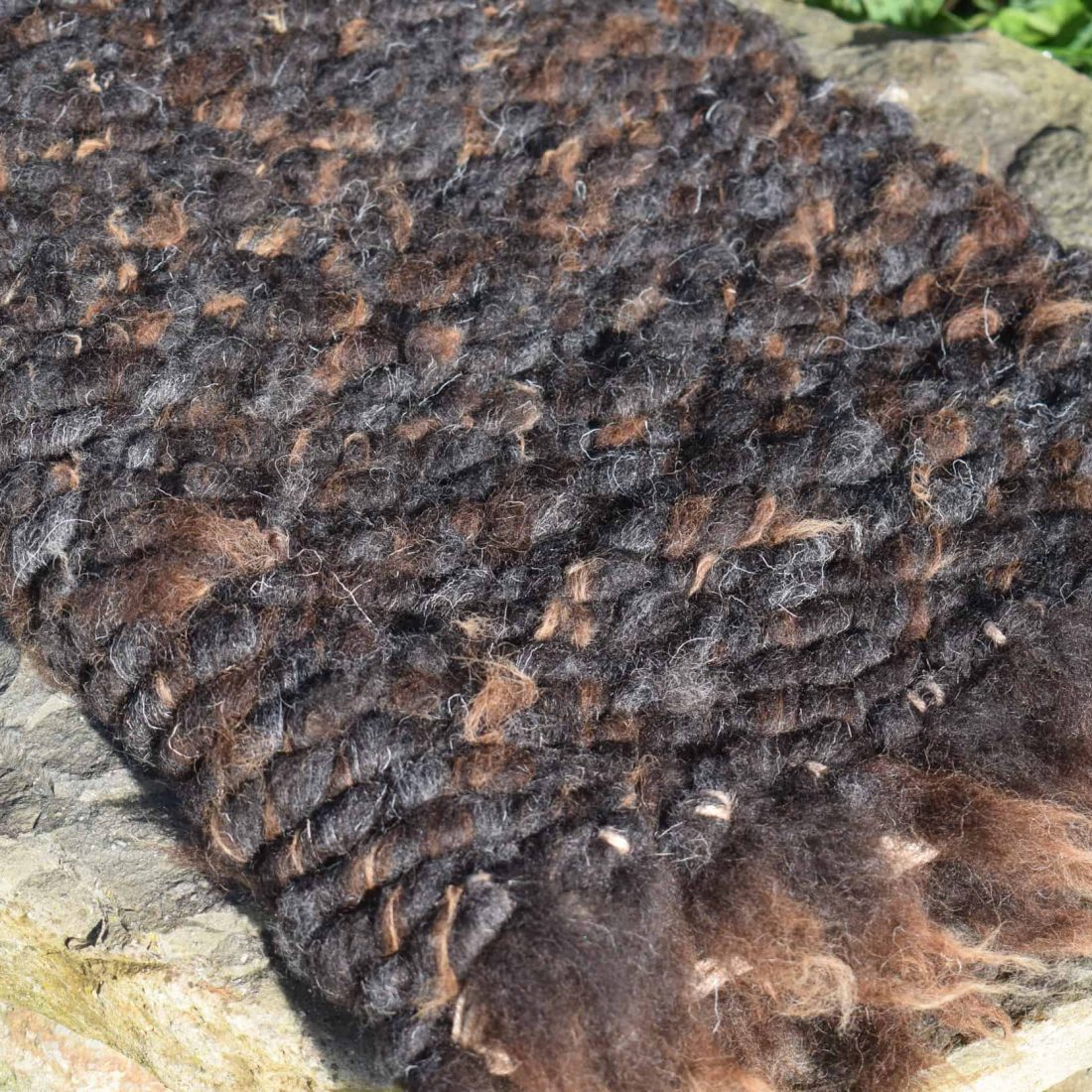 Pegloom Natural Woven Wool Rug Herdwick Handmade Vegetarian Beautiful ...