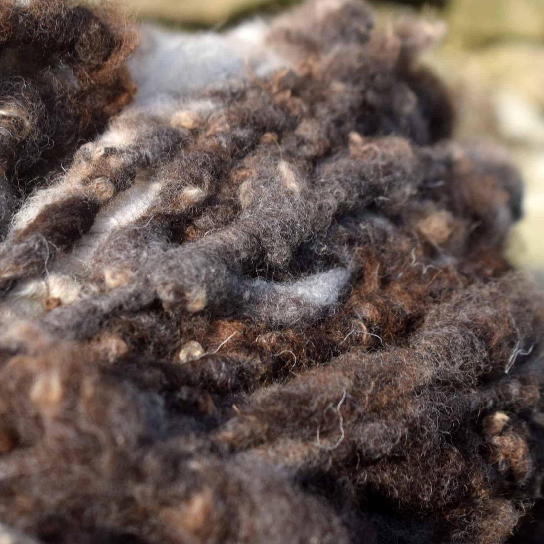 Handspun Wool Rug Yarn Weaving Super Thick Chunky Natural Undyed ...