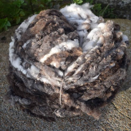 Handspun Wool Rug Yarn Weaving Super Thick Chunky Natural Undyed ...