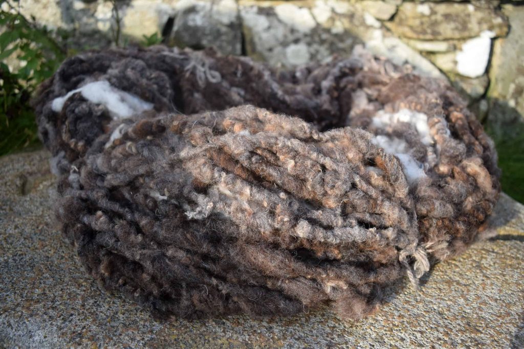 Handspun Wool Rug Yarn Weaving Super Thick Chunky Natural Undyed ...
