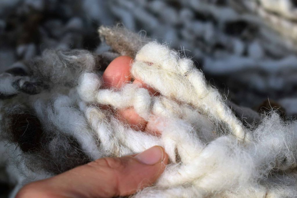 Handspun Wool Rug Yarn Weaving Super Thick Chunky Natural Undyed ...