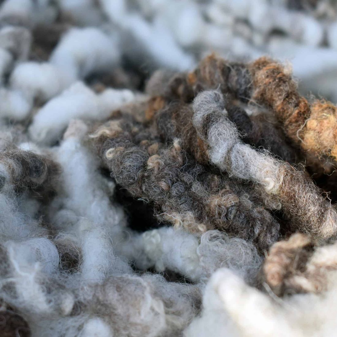 Handspun Wool Rug Yarn Weaving Super Thick Chunky Natural Undyed ...